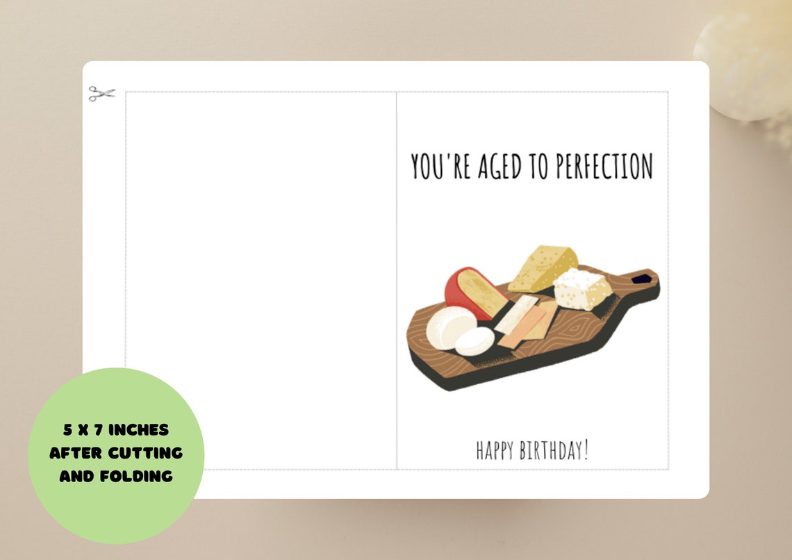 Printable Birthday Card | Printable Card Funny | Birthday Card for ...