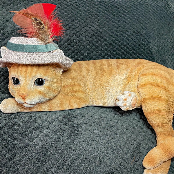 Cat Fedora - Etsy