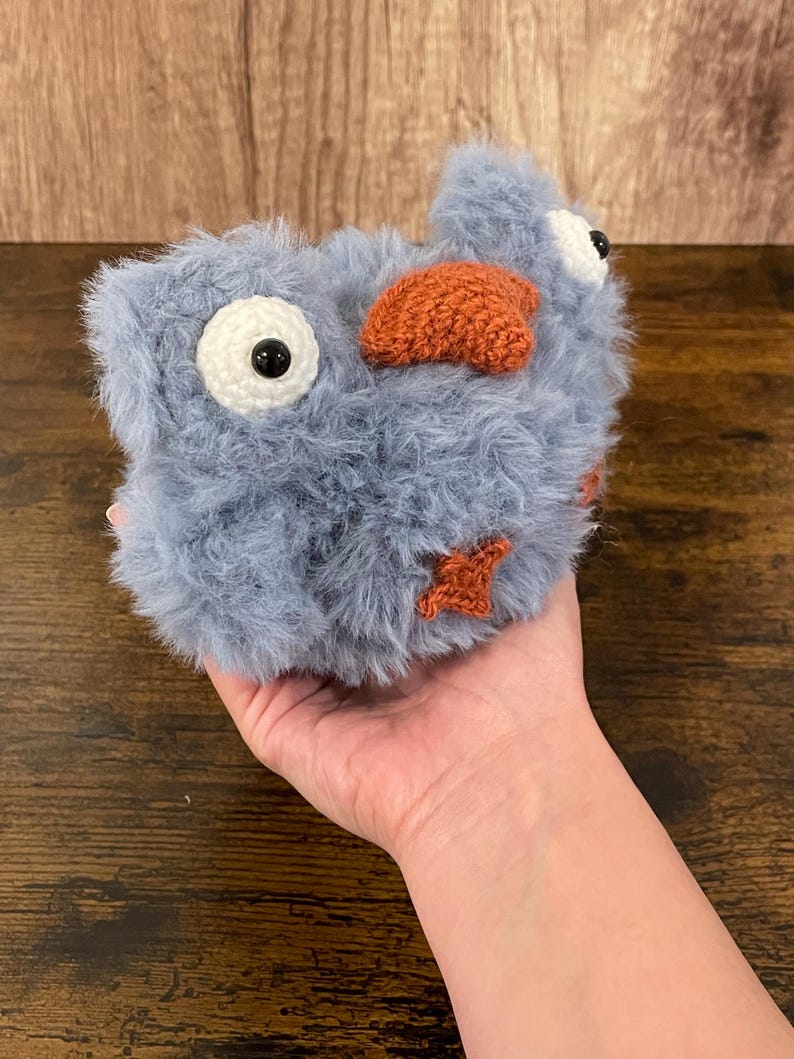 Crocheted Bird Plush • Colorful Amigurumi Decor (4–5 Inch) - Etsy