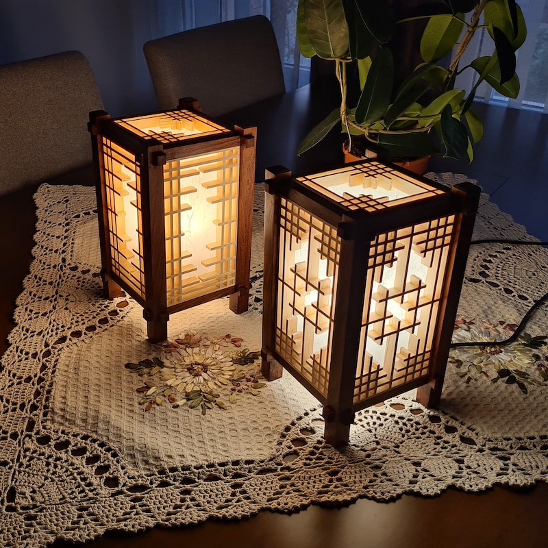 Shoji Lamp - Etsy