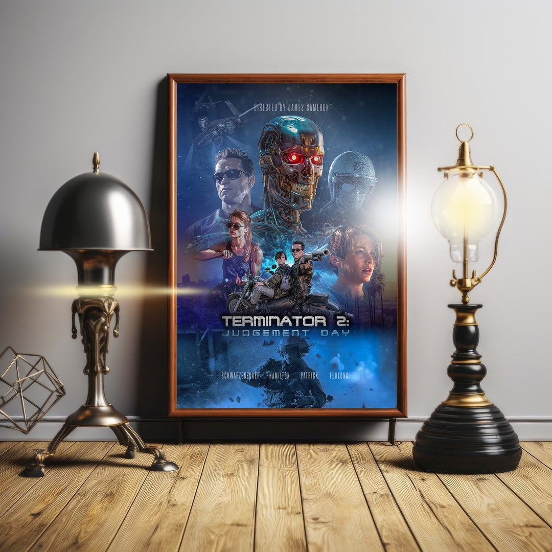 Terminator 2: Judgment Day (1991) Custom Digital Art Download for Movie ...