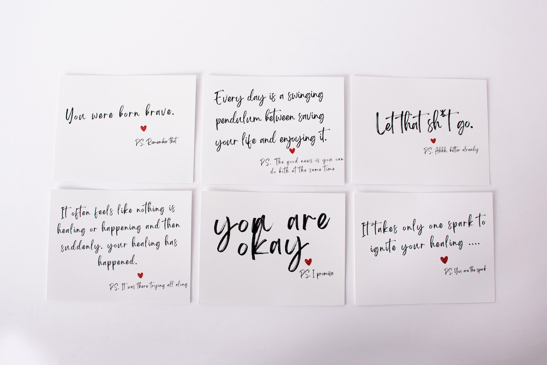 Inspirational Greeting Cards, Encouragement Card (pack of 12 ...