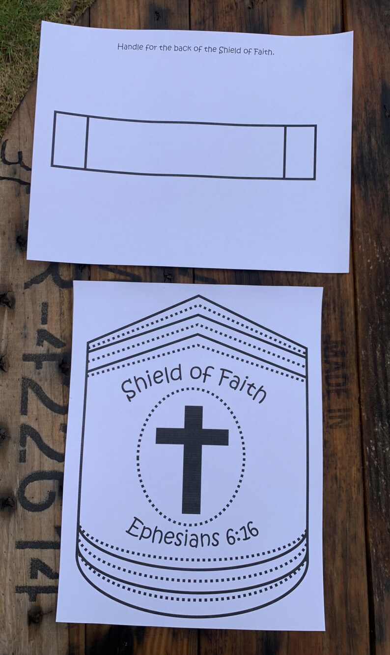 The Armor of God Print and Wear Armor Ephesians 6:10-20 - Etsy