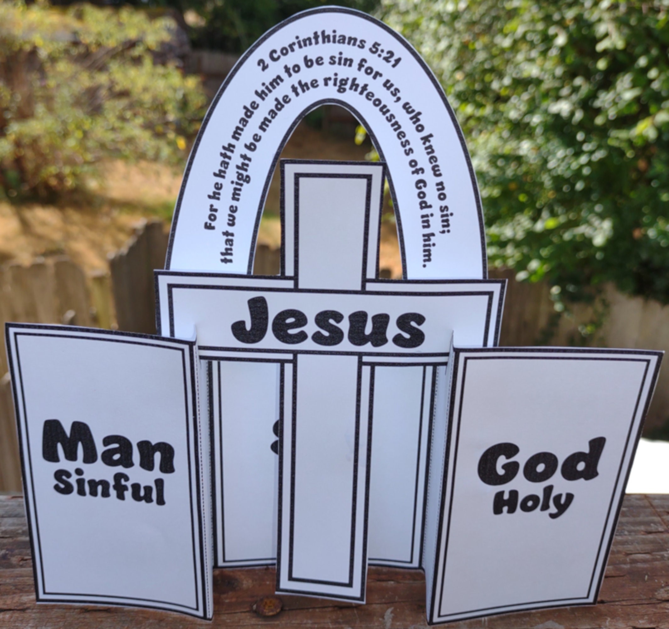 Jesus is the Bridge to God Craft - Etsy