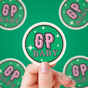 GP Baby Sticker, Gastroparesis Awareness, Chronic Illness Sticker ...