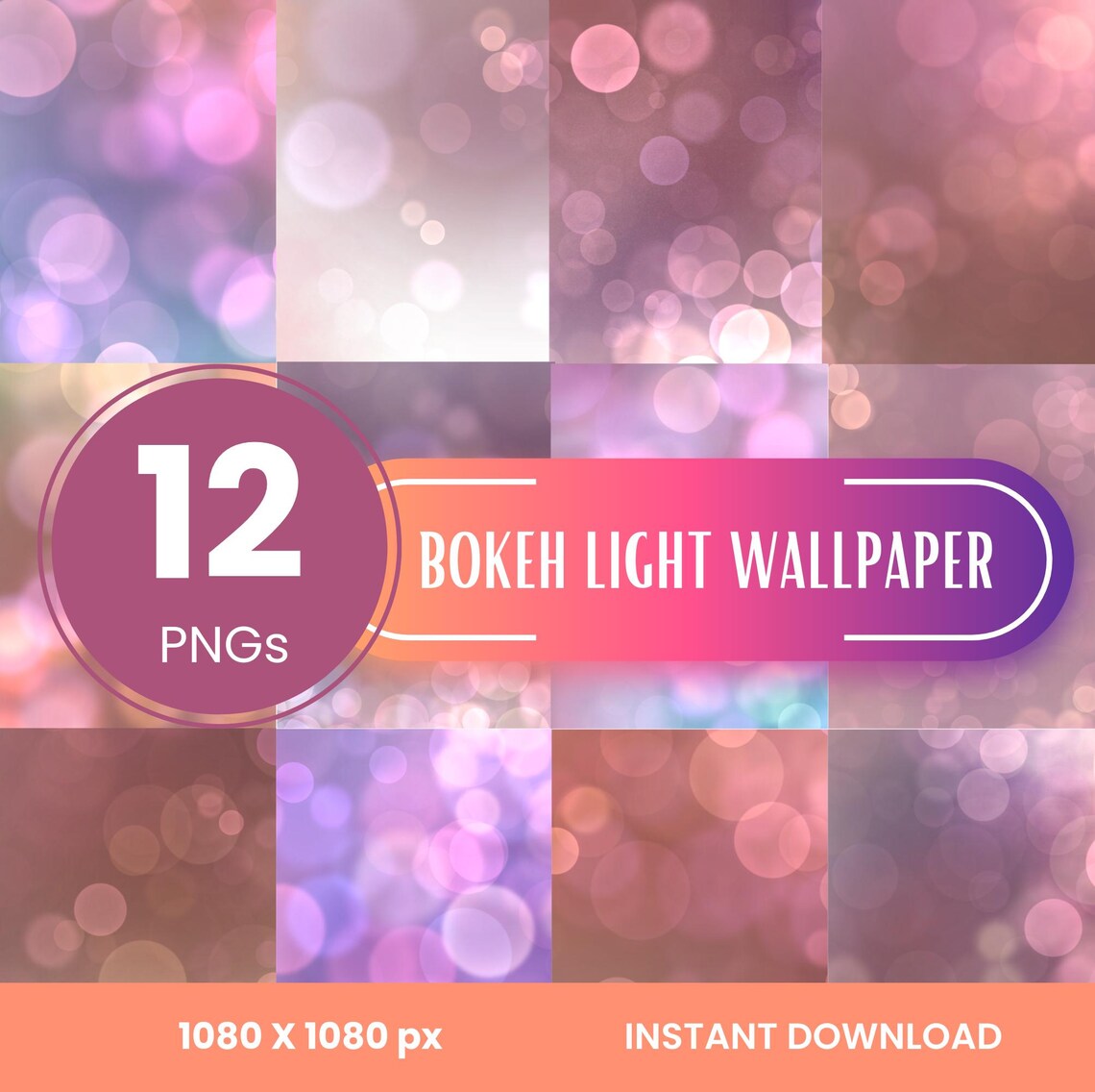 Digital Background Bokeh Light for Graphic Art Project Cool Wallpaper ...