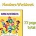 Preschool Numbers Workbook | Printable Worksheets | Homeschool ...
