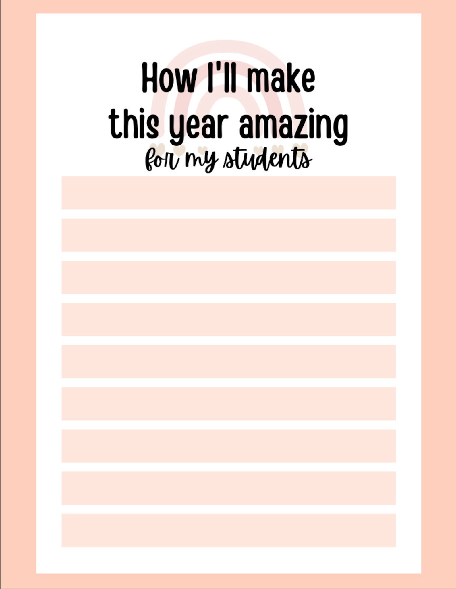 Teacher Planner and Monthly Overview - Etsy