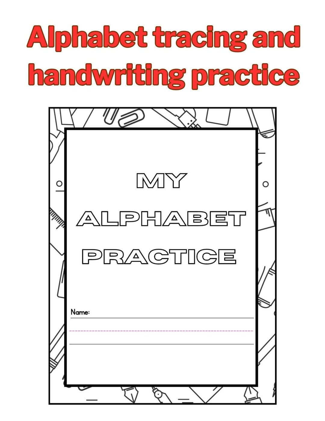 Alphabet Tracing and Handwriting Practice | Printable Worksheets ...