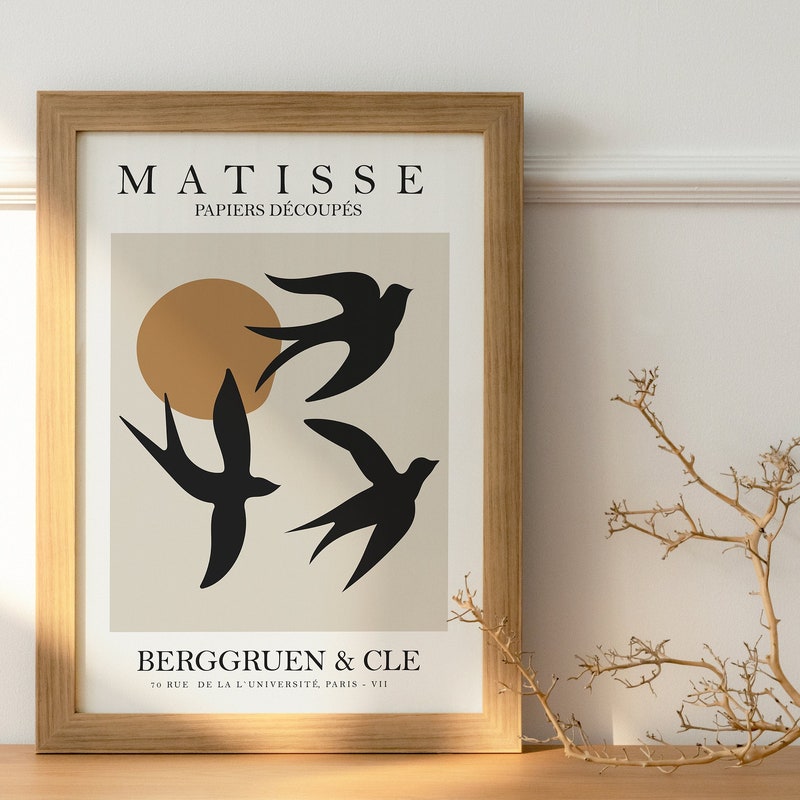 Matisse Birds Print - Etsy