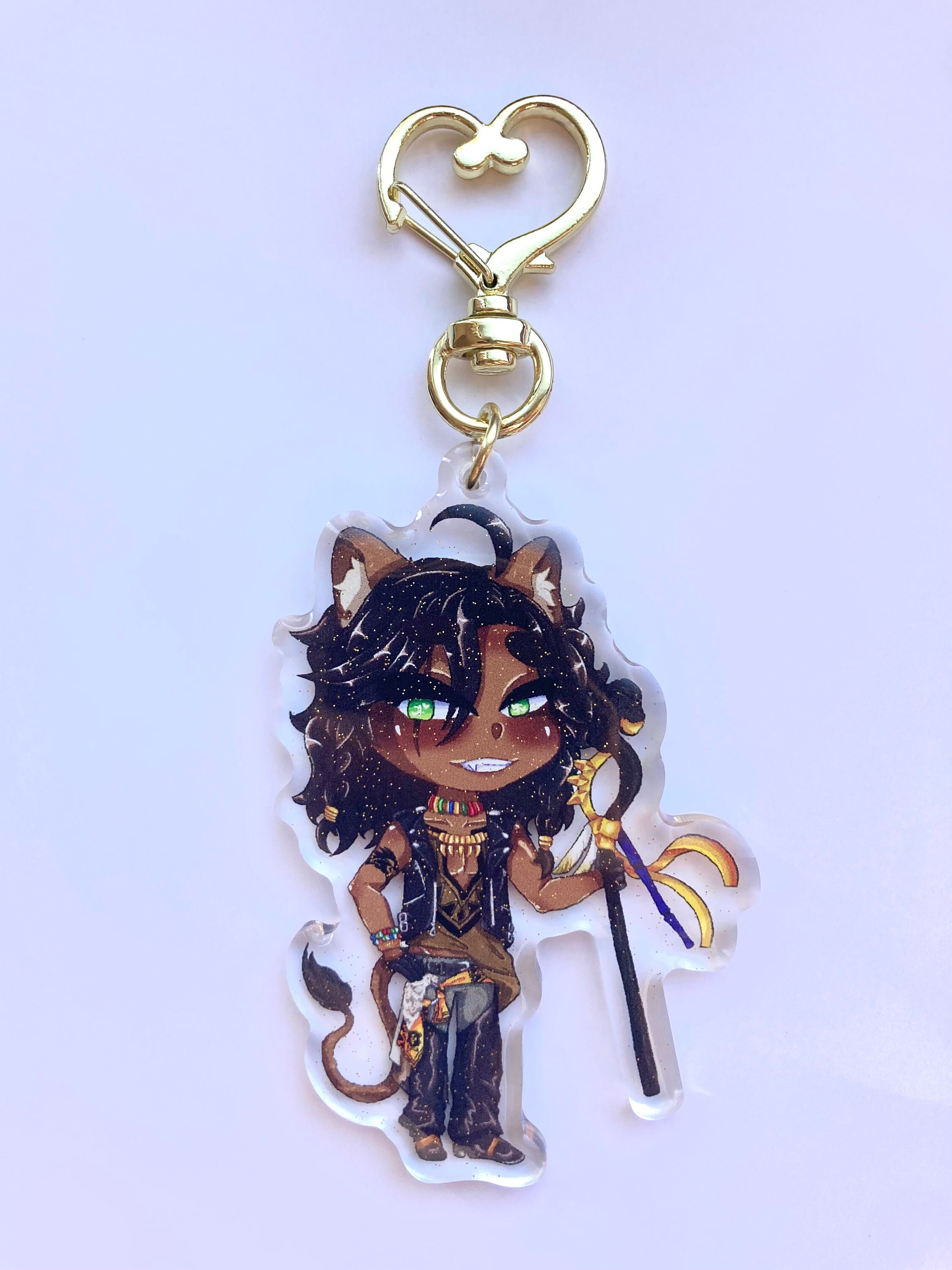 Twisted Wonderland Riddle,leona, and Azul Keychains - Etsy