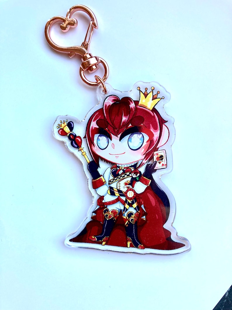 Twisted Wonderland Riddle,leona, and Azul Keychains - Etsy