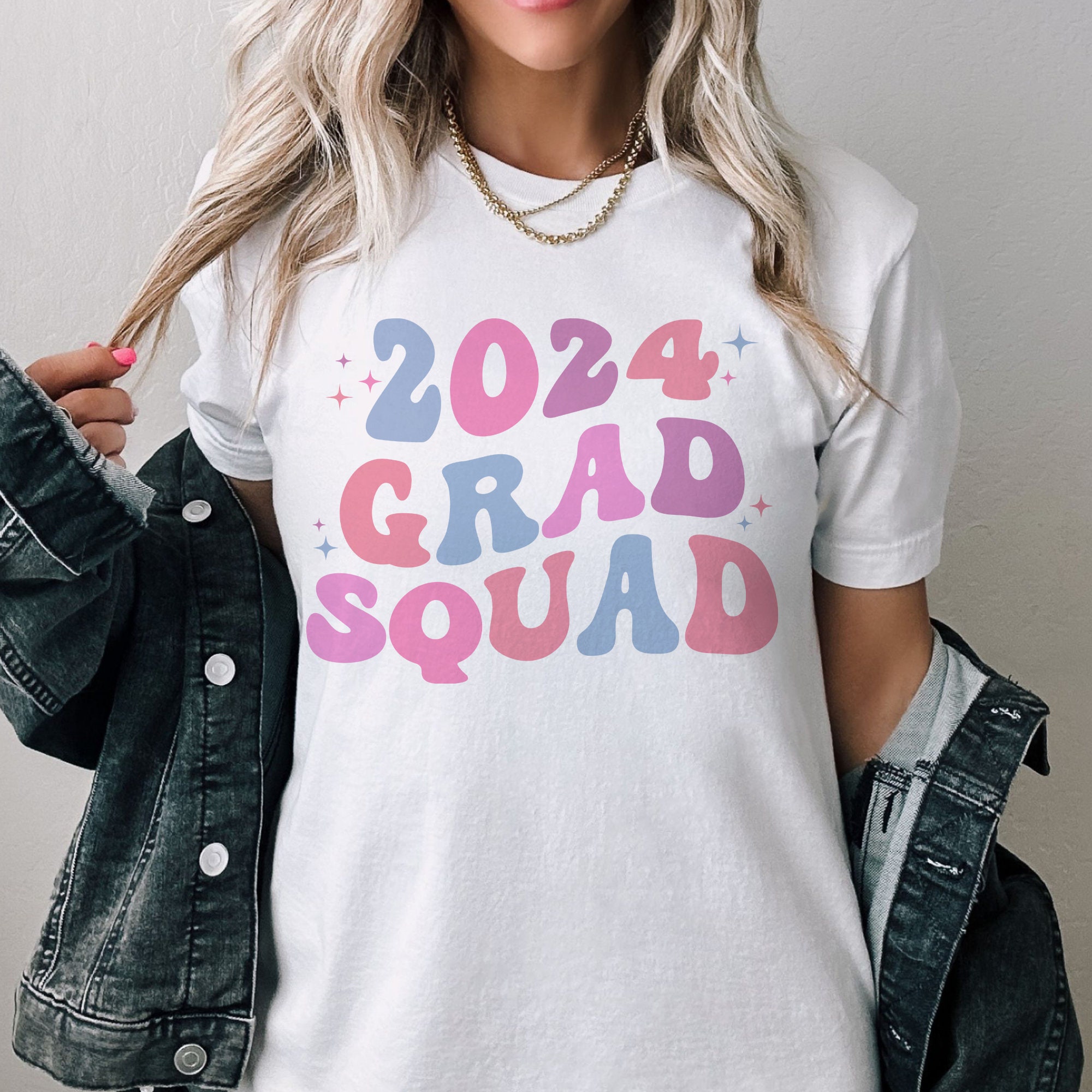 2024 Grad Squad Shirt, Senior 2024 Shirt, Graduation Gift, Class of ...