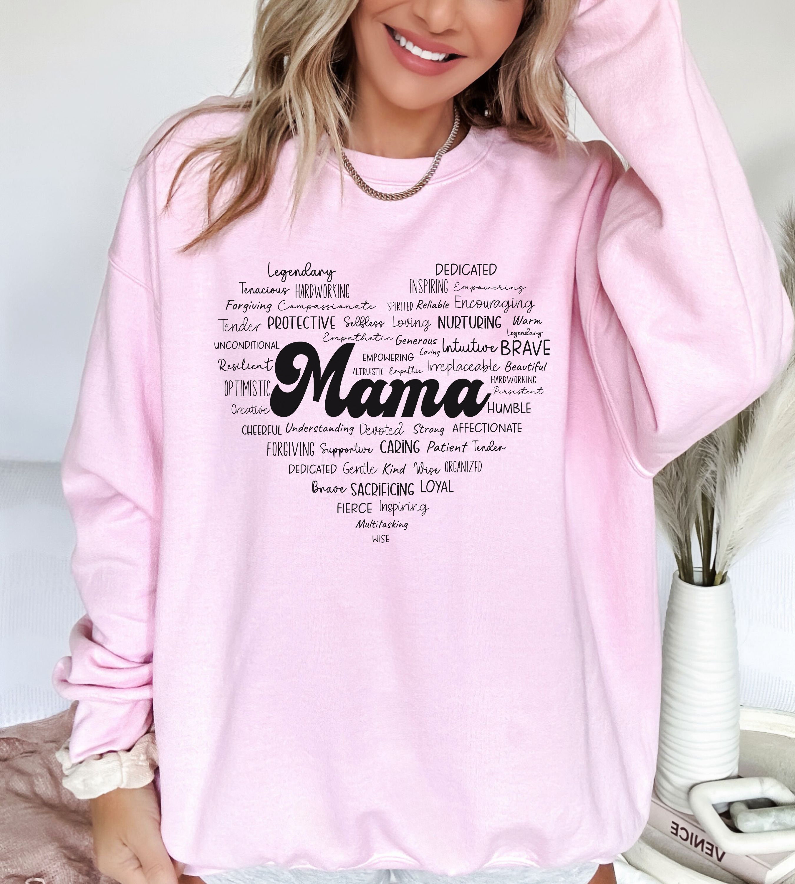Mama Sweatshirt, Gift for Mom Grandma Nana, Mothers Day Gift, Cute Mom ...