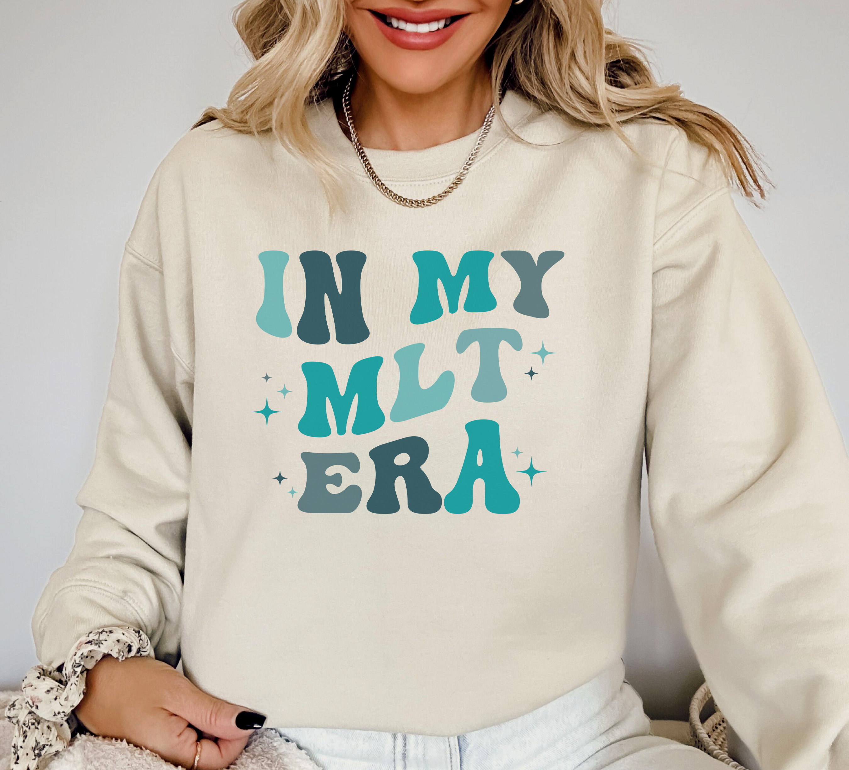 In My MLT Era Sweatshirt, Medical Laboratory Technicians Gift, New Lab Tech Gift, MLT Crew Gift ...
