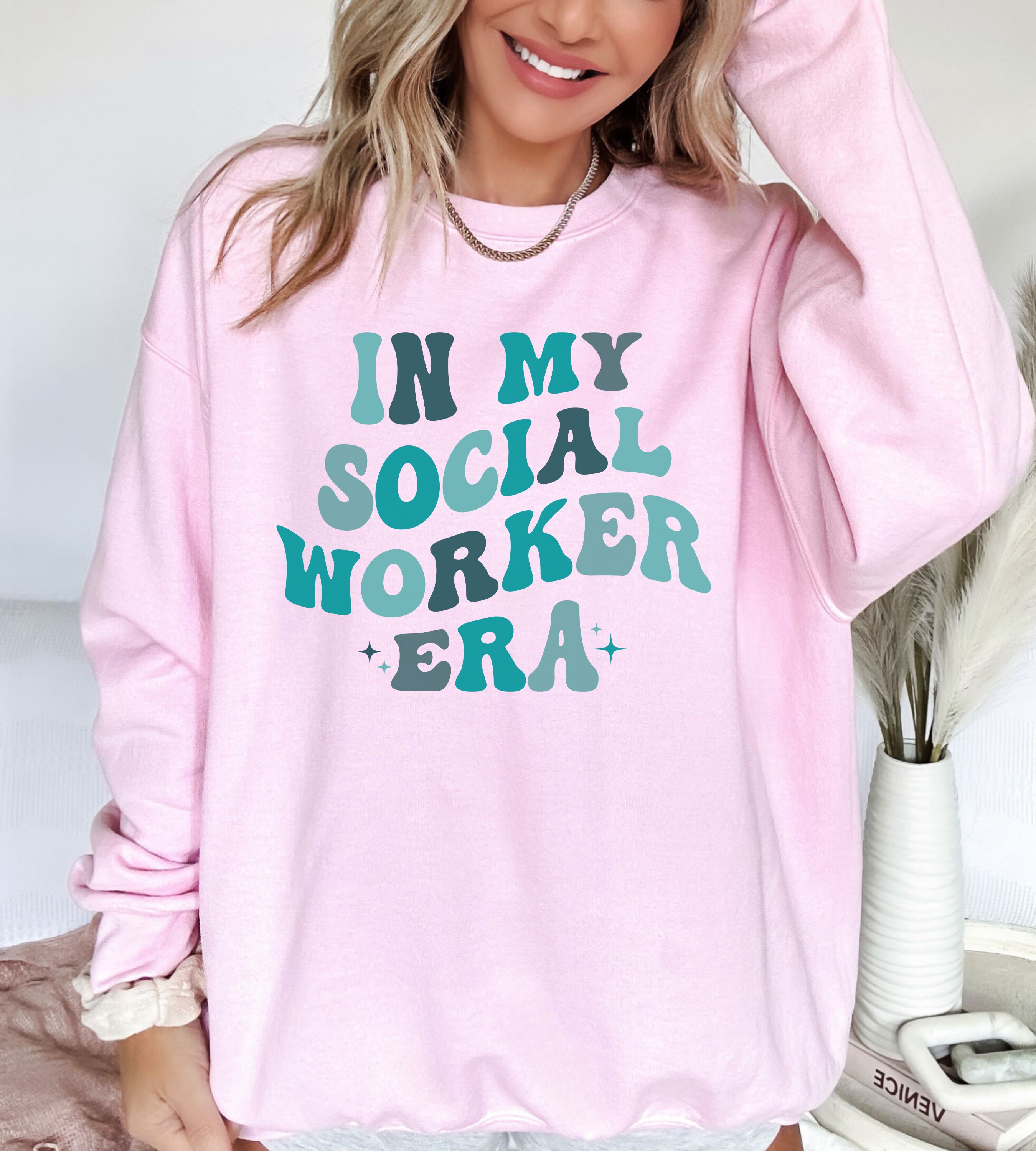 In My Social Worker Era Sweatshirt, Gift for New Social Worker, New ...