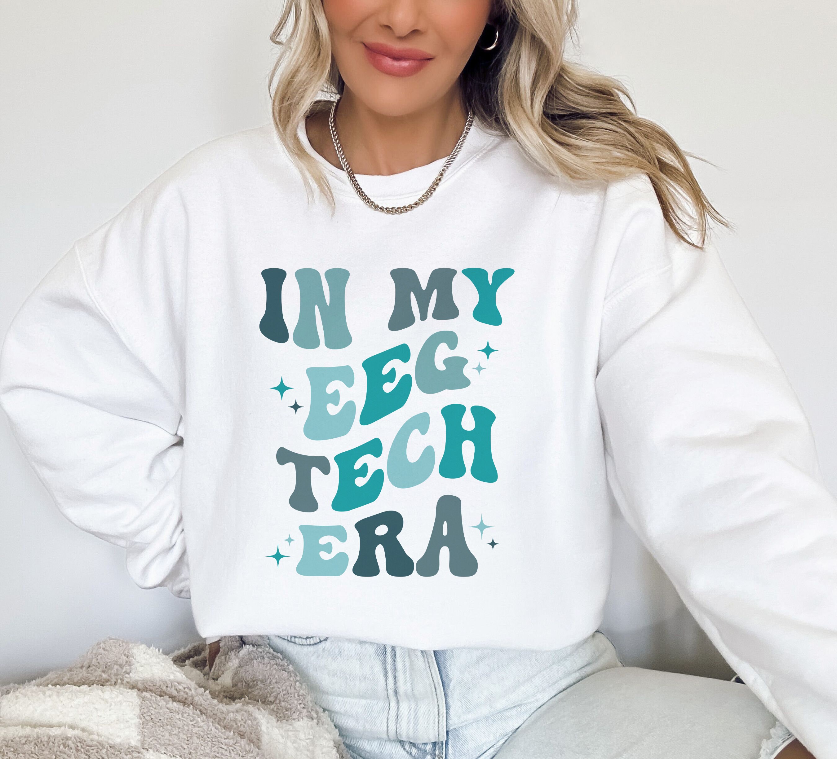 In My EEG Tech Era Sweatshirt, Gift for Electroencephalograph ...