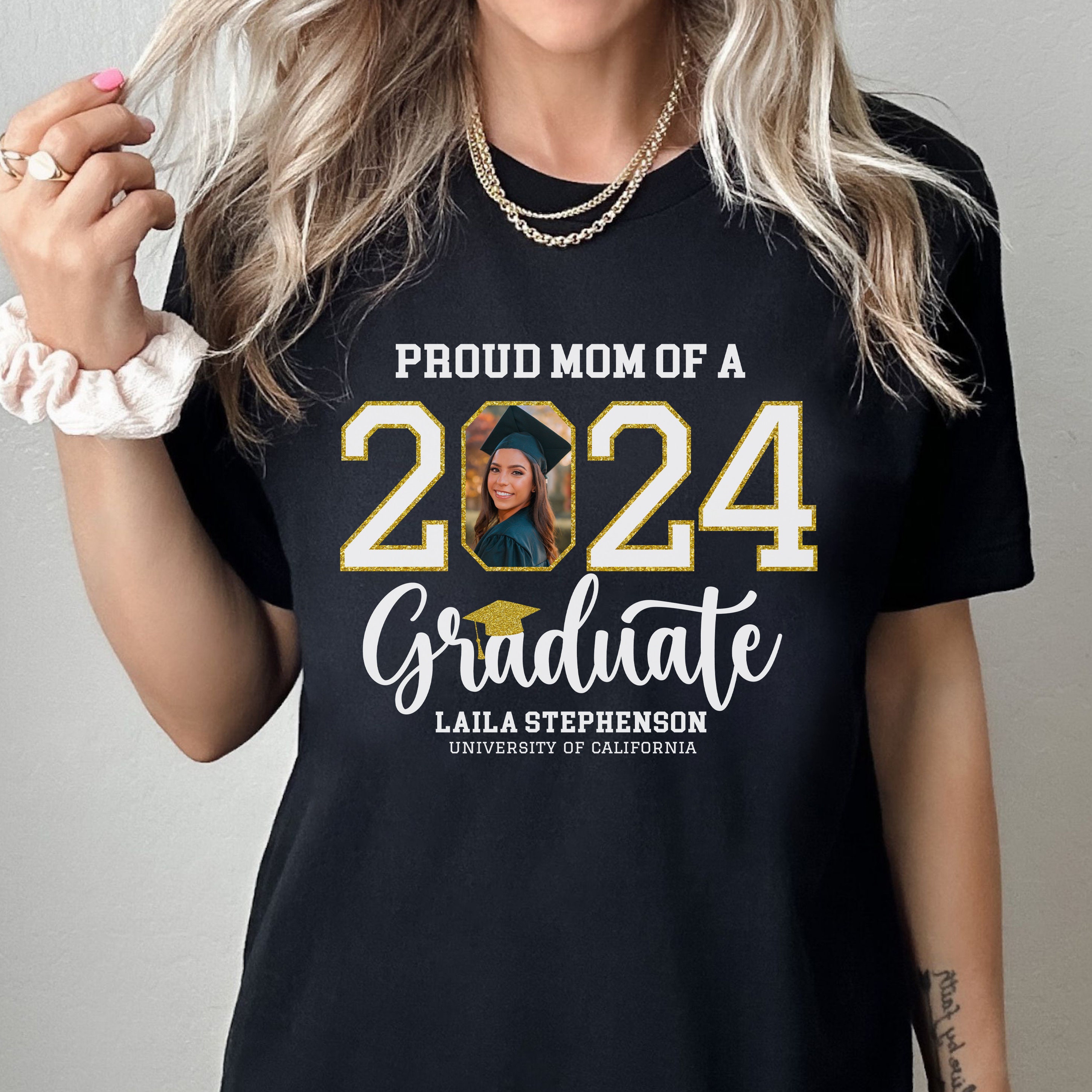 Custom Graduation Shirt, Class of 2024 Family Graduation Shirt, Proud ...