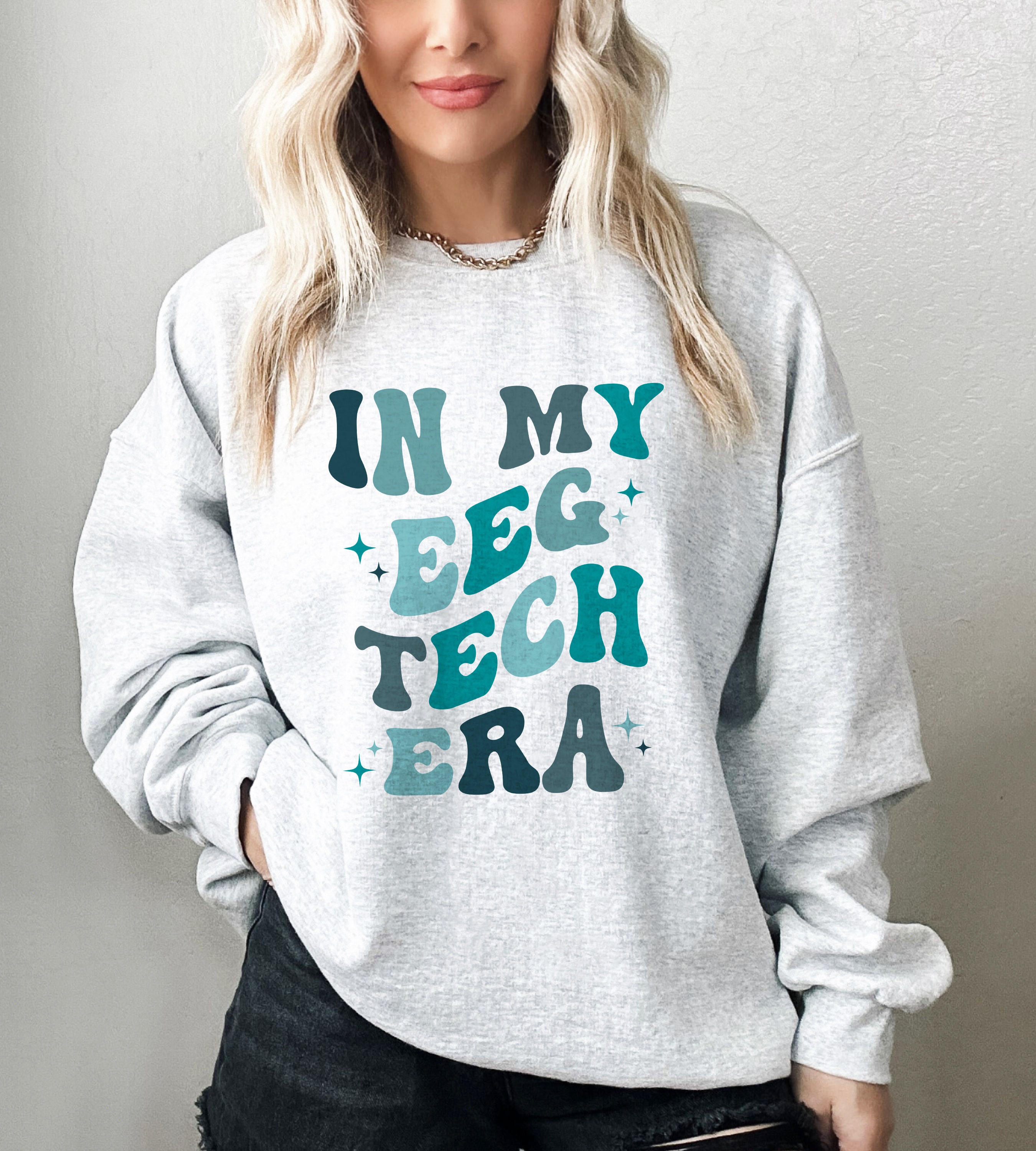 In My EEG Tech Era Sweatshirt, Gift for Electroencephalograph ...
