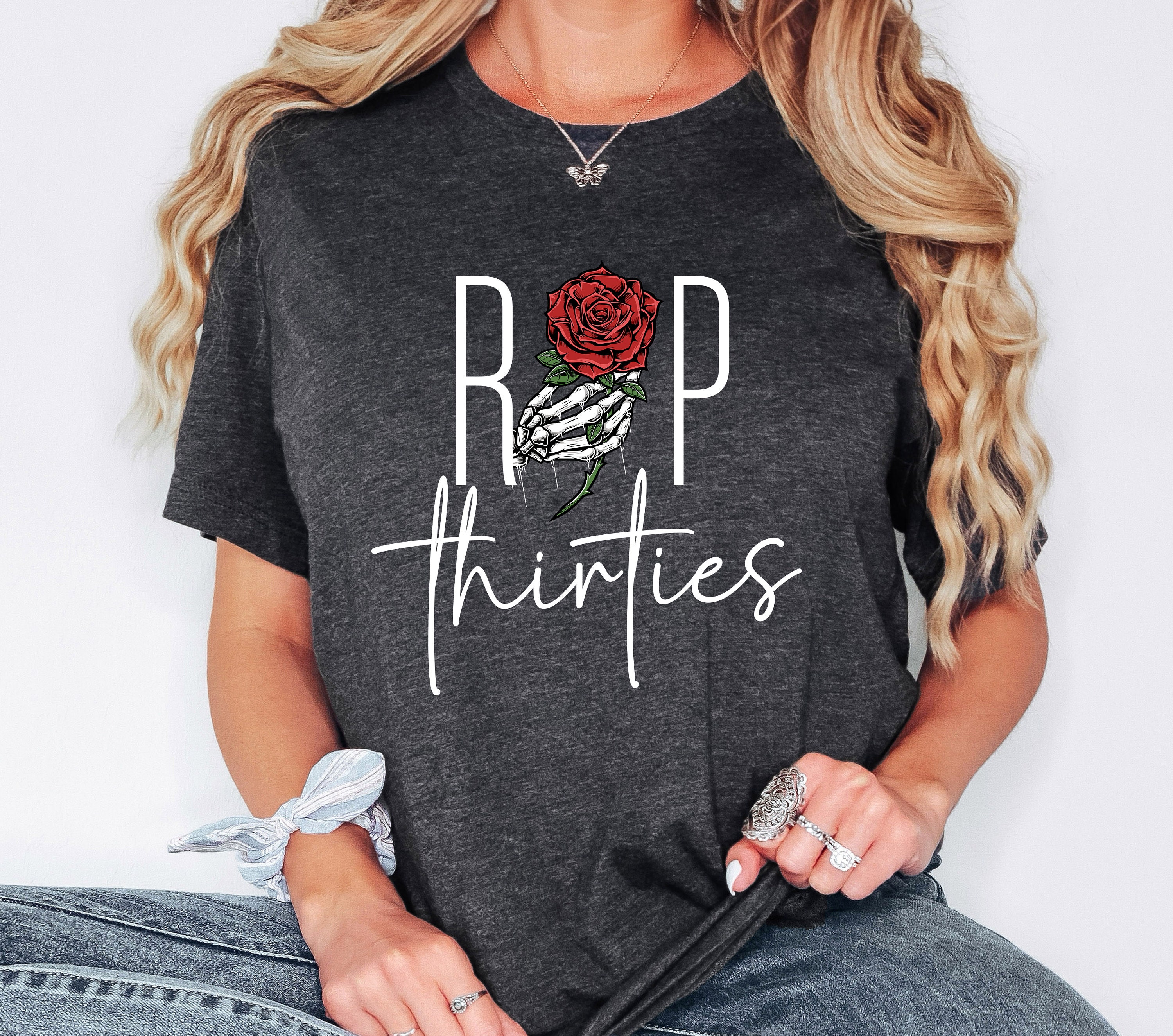 Rip 30s Shirt, Rip Thirties Shirt, Funeral to My 30s, 40th Birthday ...