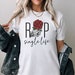 RIP Single Life Shirt, Gothic Bachelorette Party Shirts, Bridal Party ...
