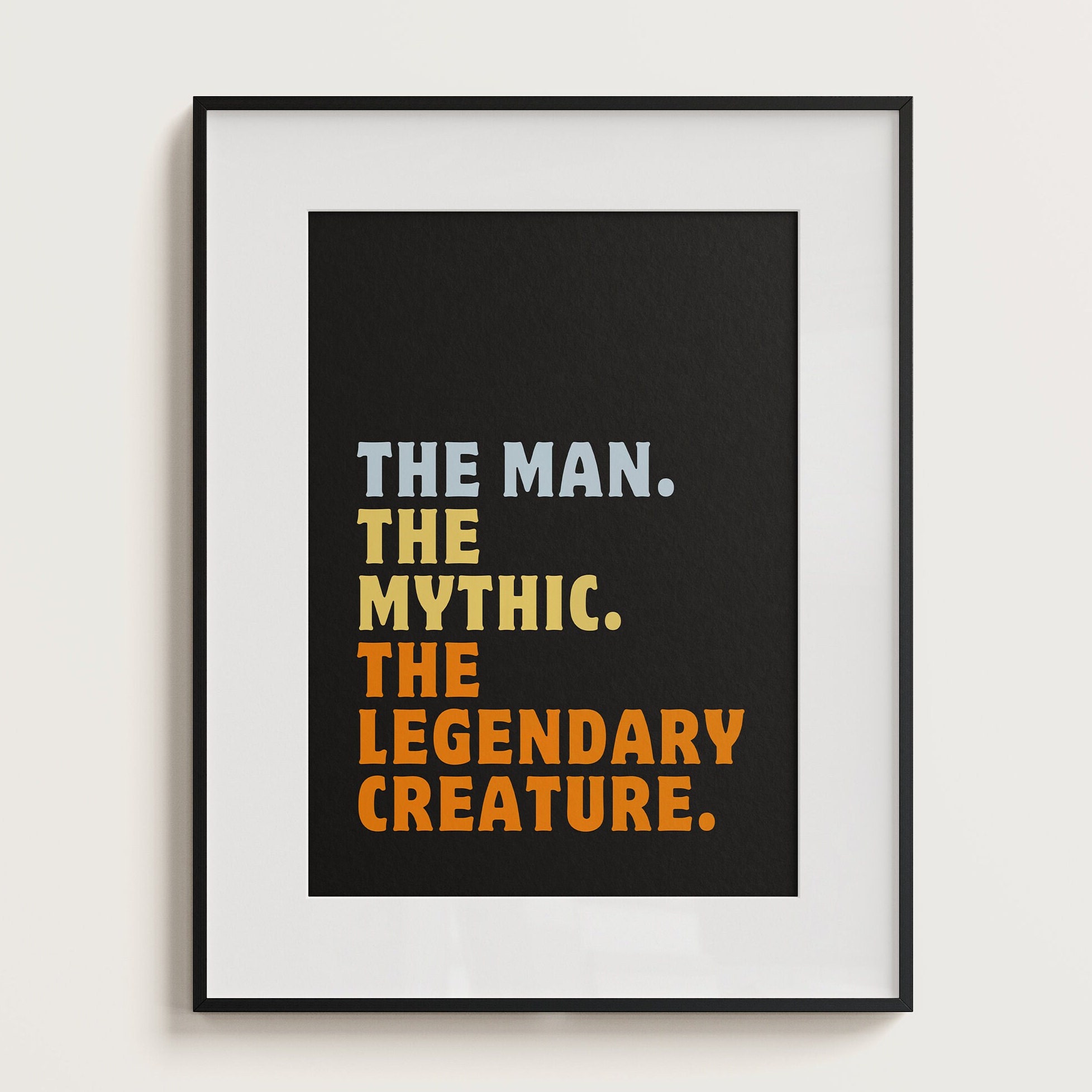 MTG Legendary Print, Geek Poster, Nerdy Wall Art, MTG Player Gift, Card ...
