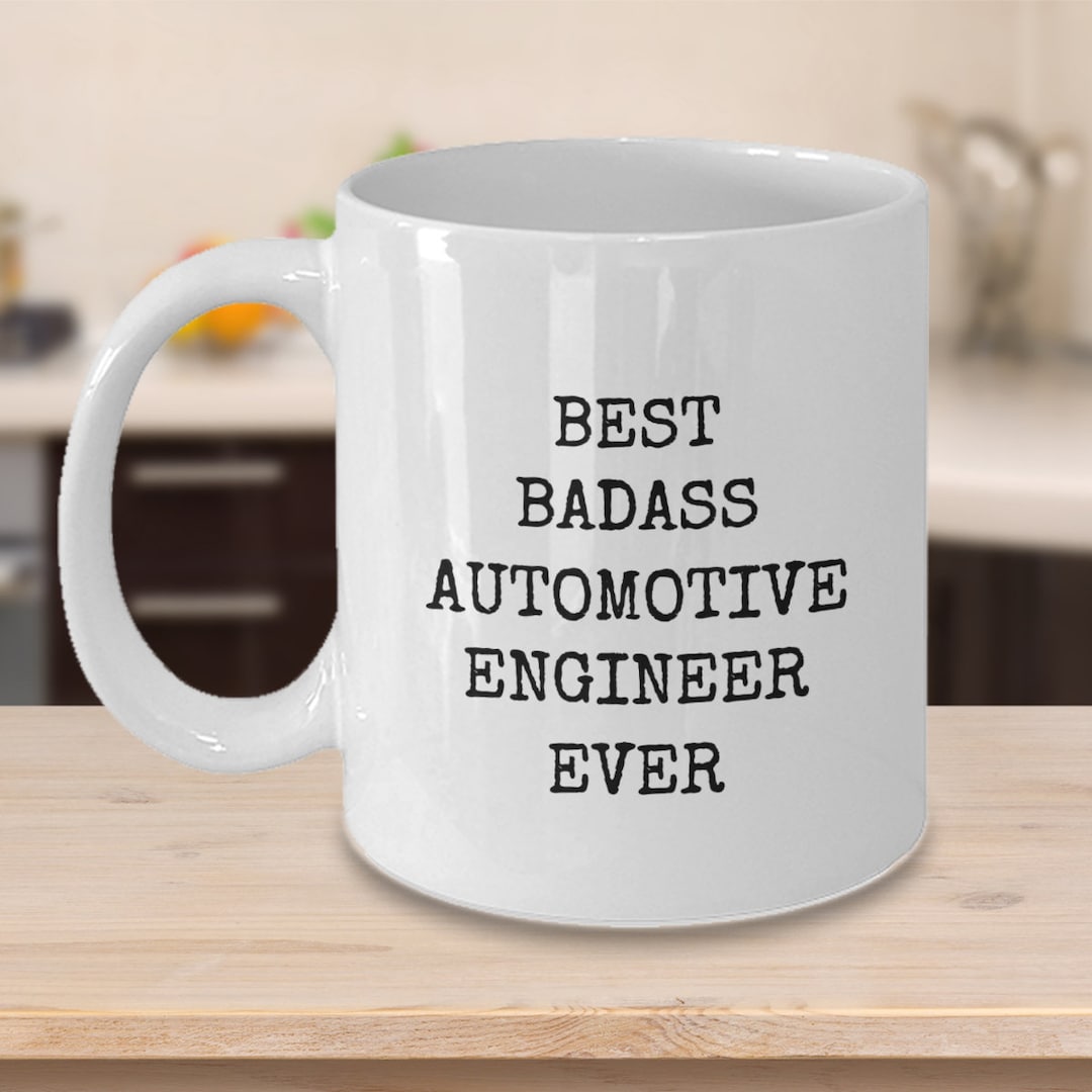 Automotive Engineer Coffee Mug, Custom Made Coffee Mug for Engineer ...