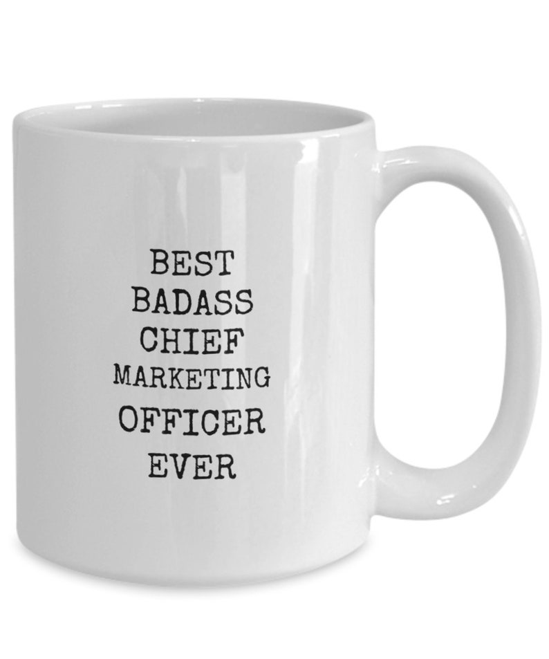 Chief Marketing Officer Ceramic Mug Personalized CMO Office Accessory ...