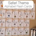 Safari Theme Classroom | Alphabet Posters | Alphabet Class Display ...
