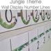 Jungle Classroom Theme | Number Lines | 2 Various Styles of Number ...