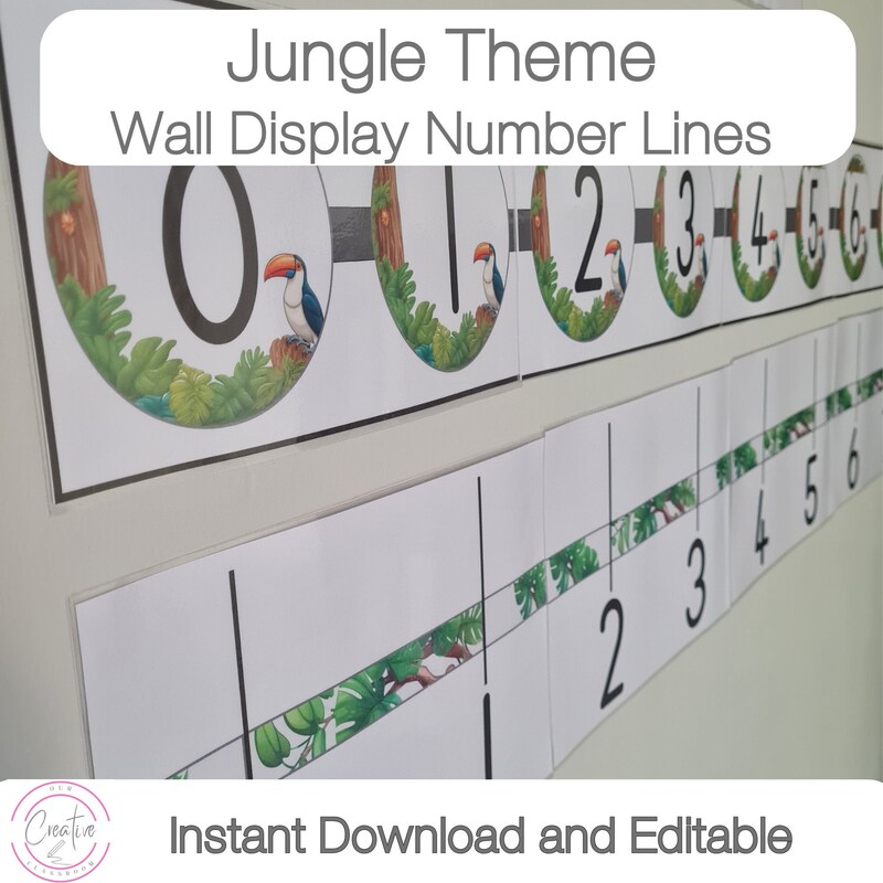 Jungle Classroom - Etsy