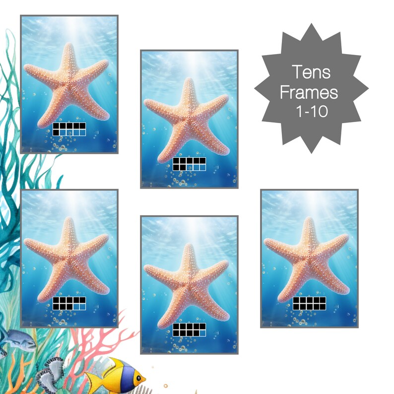 Under the Sea Classroom Theme | Number Flashcards | Number Posters ...