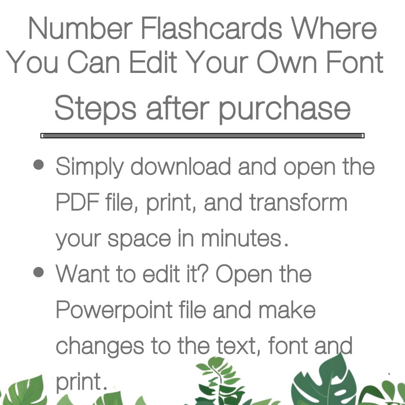 Safari Theme Classroom | Number Flashcards | Number Posters | Editable ...