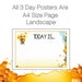 Bee Themed Classroom Days of the Week Poster Printable & Months of the ...