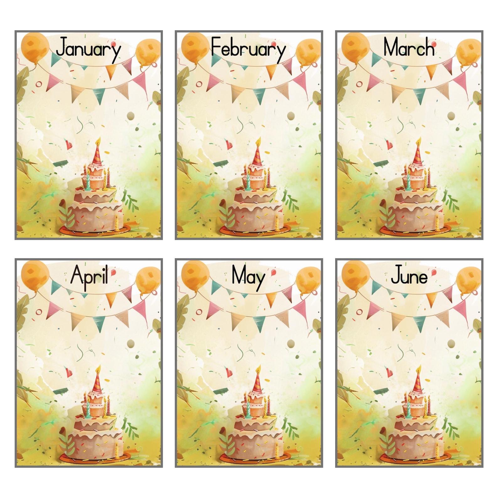 Dinosaur-themed Classroom Birthday Chart Ideas Printable - Birthday ...