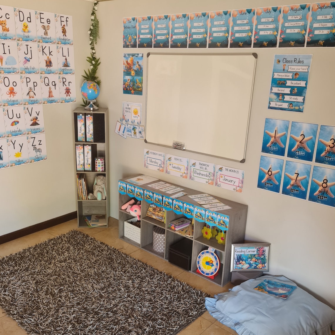 UNDER THE SEA Classroom Decor Bundle Printables Includes 8 Amazing ...