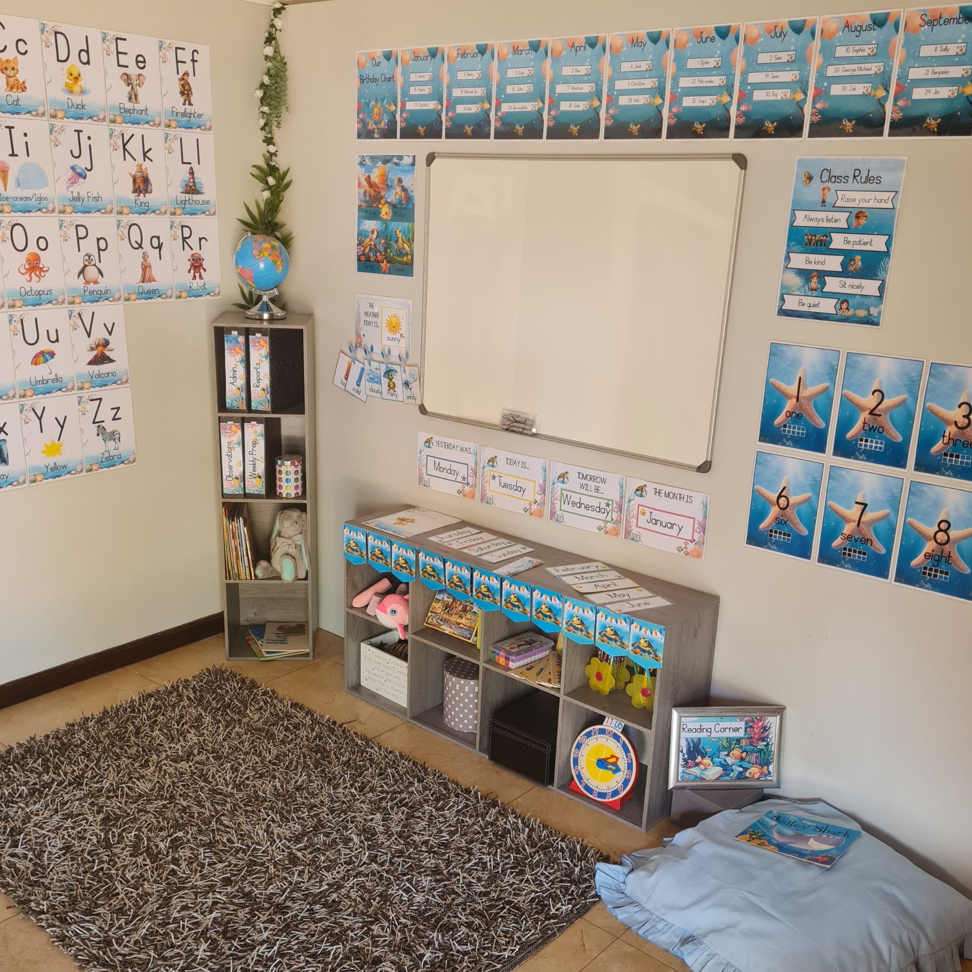 Under the Sea Classroom Decor Bundle Printables - Includes 15 Amazing ...