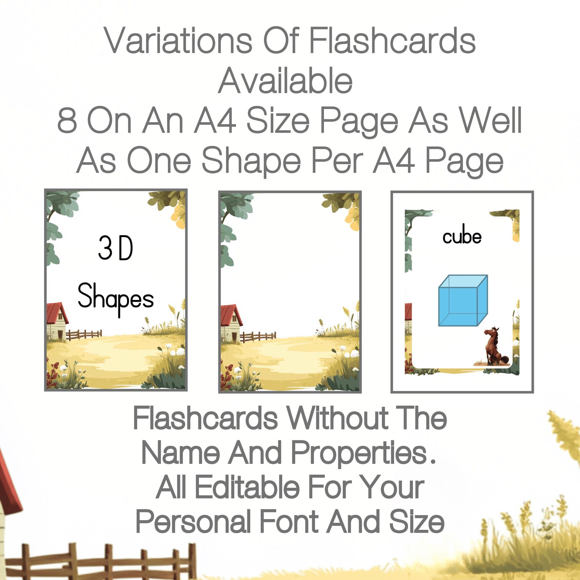 Farm Theme Classroom | 3D Shapes Posters | Classroom Decor | Math Shape ...