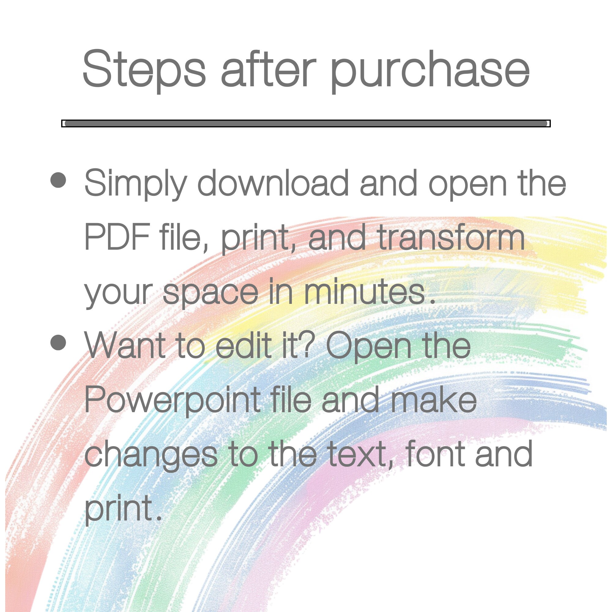 BOHO RAINBOW Birthday Chart | Editable | Pastel Rainbow Classroom Decor ...