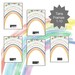 Boho Rainbow Themed Classroom | Number Flashcards | Number Posters ...