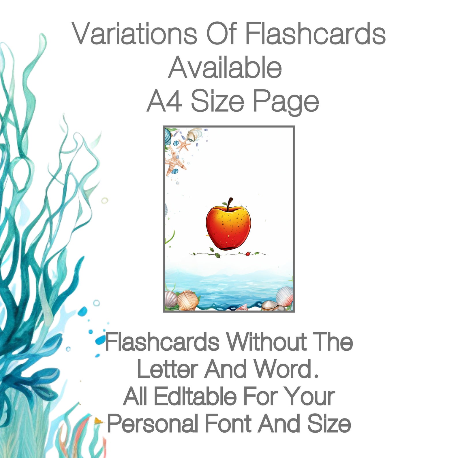 Under the Sea Classroom Theme | Alphabet Posters | Alphabet Class ...