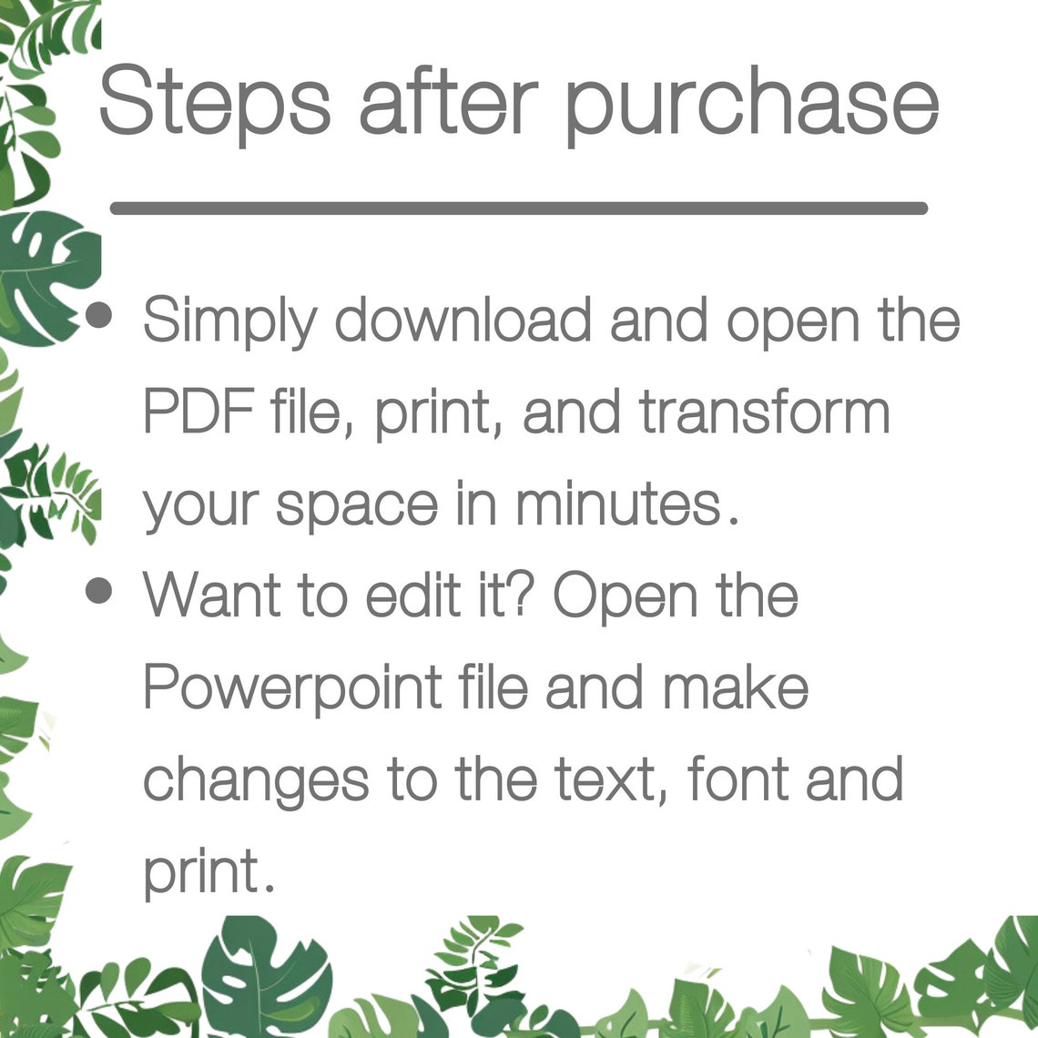 Safari Theme Classroom Decor Bundle Printables Includes 7 Amazing ...