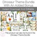 Dinosaur-themed Classroom Kids Weather Chart Printable - All Seasons ...