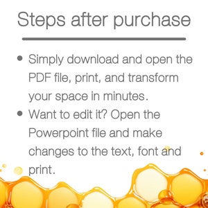 Bee Themed Classroom Rules Posters Printable - Class Rules for ...