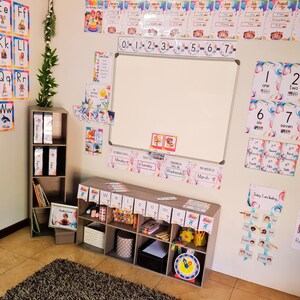 Colorful Classroom Theme Alphabet Posters | Classroom Decor | Phonics ...