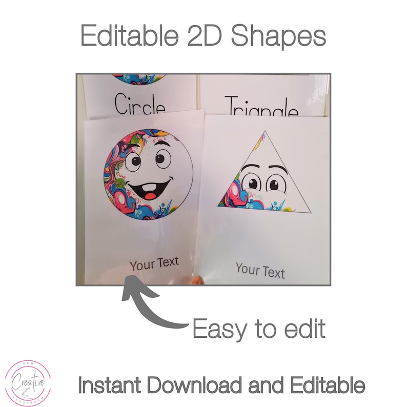 Colorful Classroom Theme | 2D Shapes Posters | Classroom Decor | Math ...