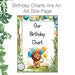Safari Theme Classroom Birthday Chart Ideas Printable - Birthday Charts ...