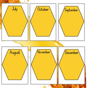 Bee Themed Classroom Birthday Chart Ideas Printable - Birthday Charts ...