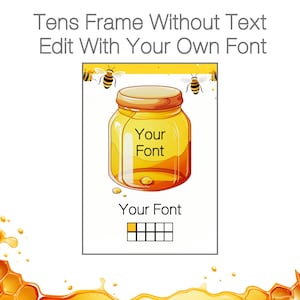 Bee Themed Classroom | Number Flashcards | Number Posters | Editable ...