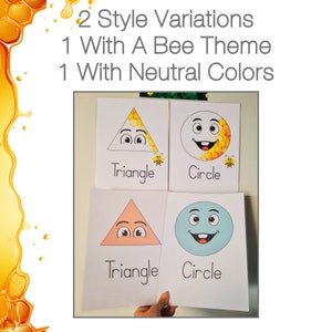Bee Theme Classroom | 2D Shapes | Math Shape Posters | Printable 2D ...